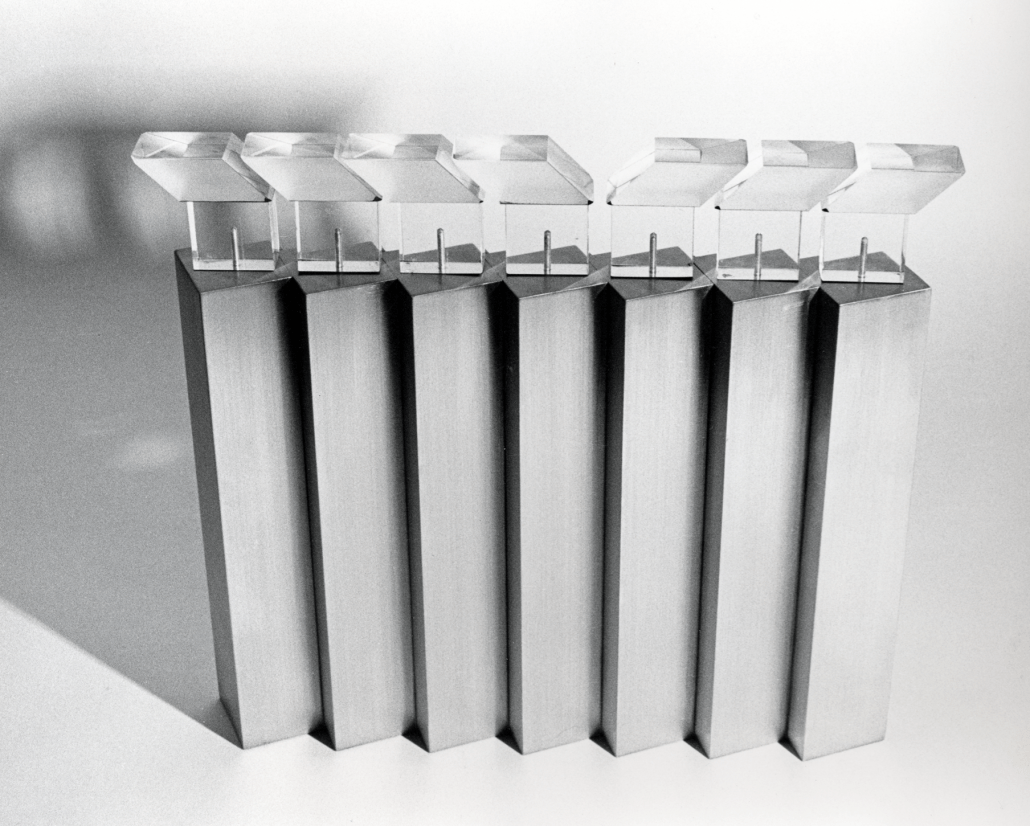 Crystal Steps, 1972 - Liliane Lijn